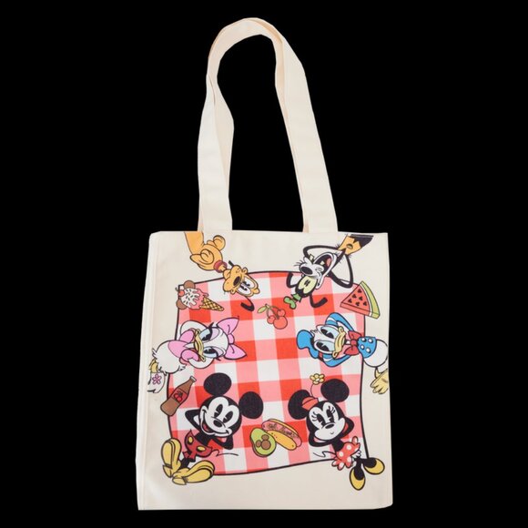 Loungefly | Bags | Disney Loungefly Mickey And Friends Picnic Tote ...